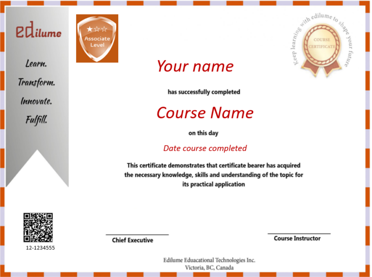 Cyber Security Fundamentals Certificate Edilume